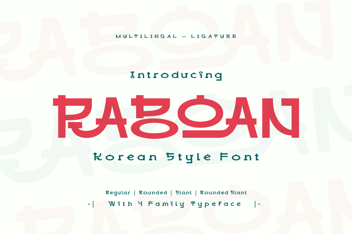 RABOAN Trial Font - Free Download