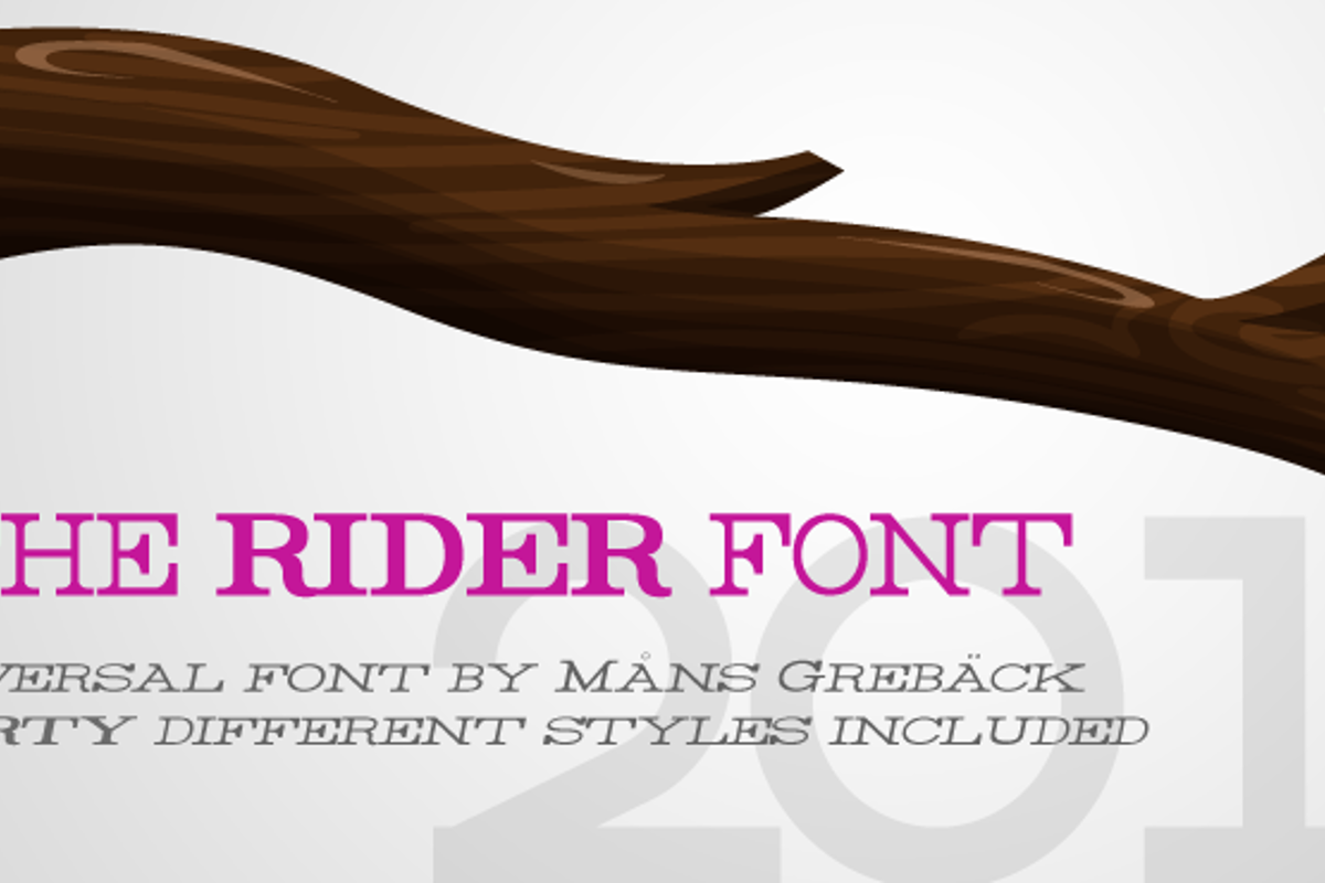 Rider Font - Free Download