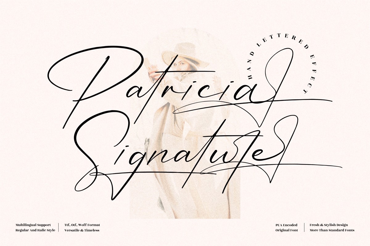Patricia Signature Font | Perspectype Studio | FontSpace