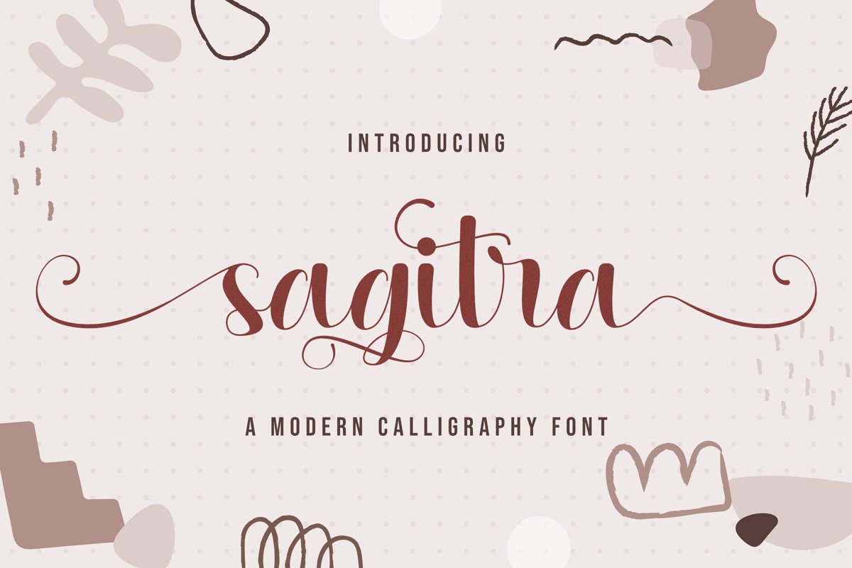 Sagitra Font | JD Studio | FontSpace