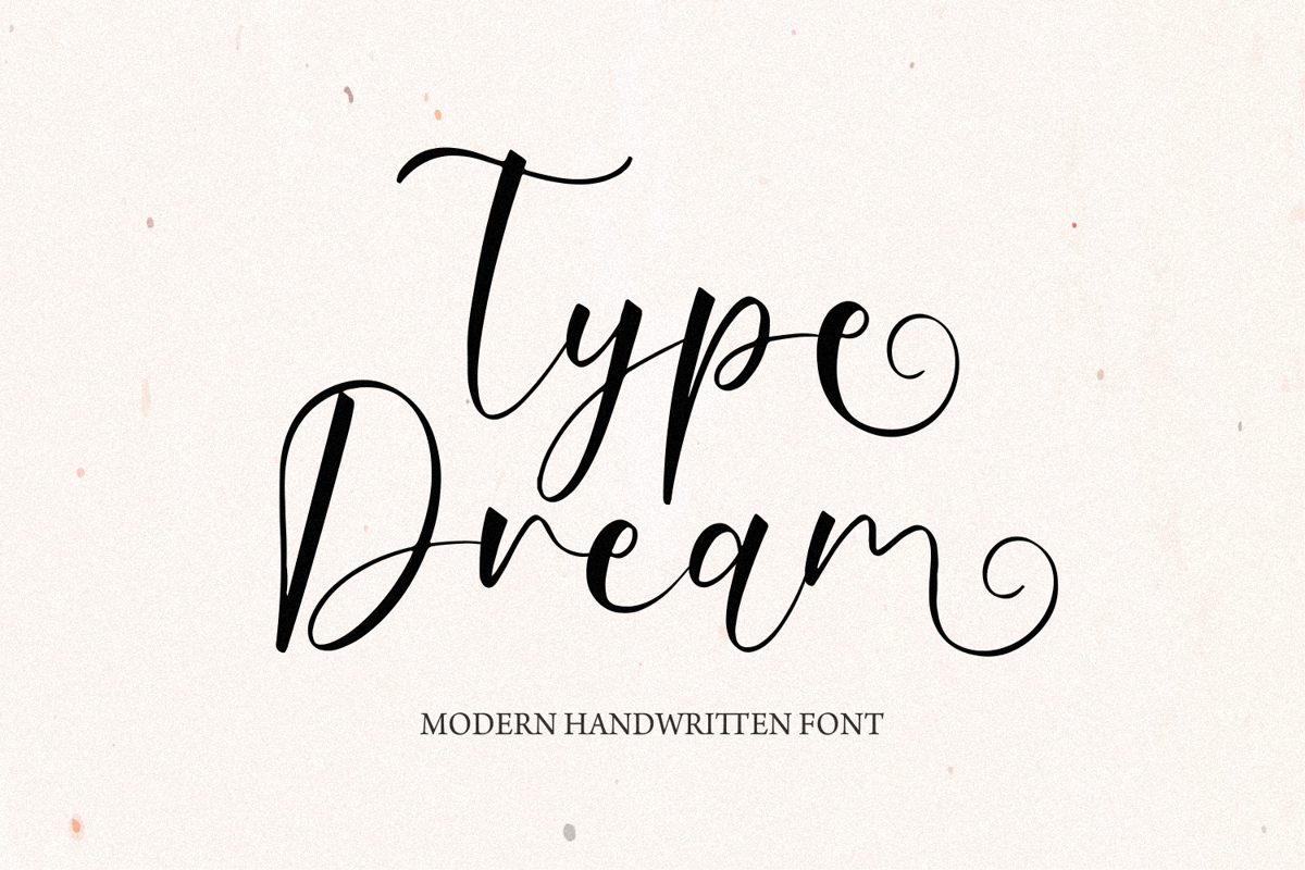 Type Dream Font | Forberas | FontSpace