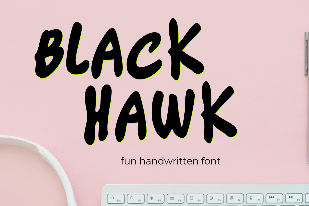 BLACK HAWK Font - Free Download