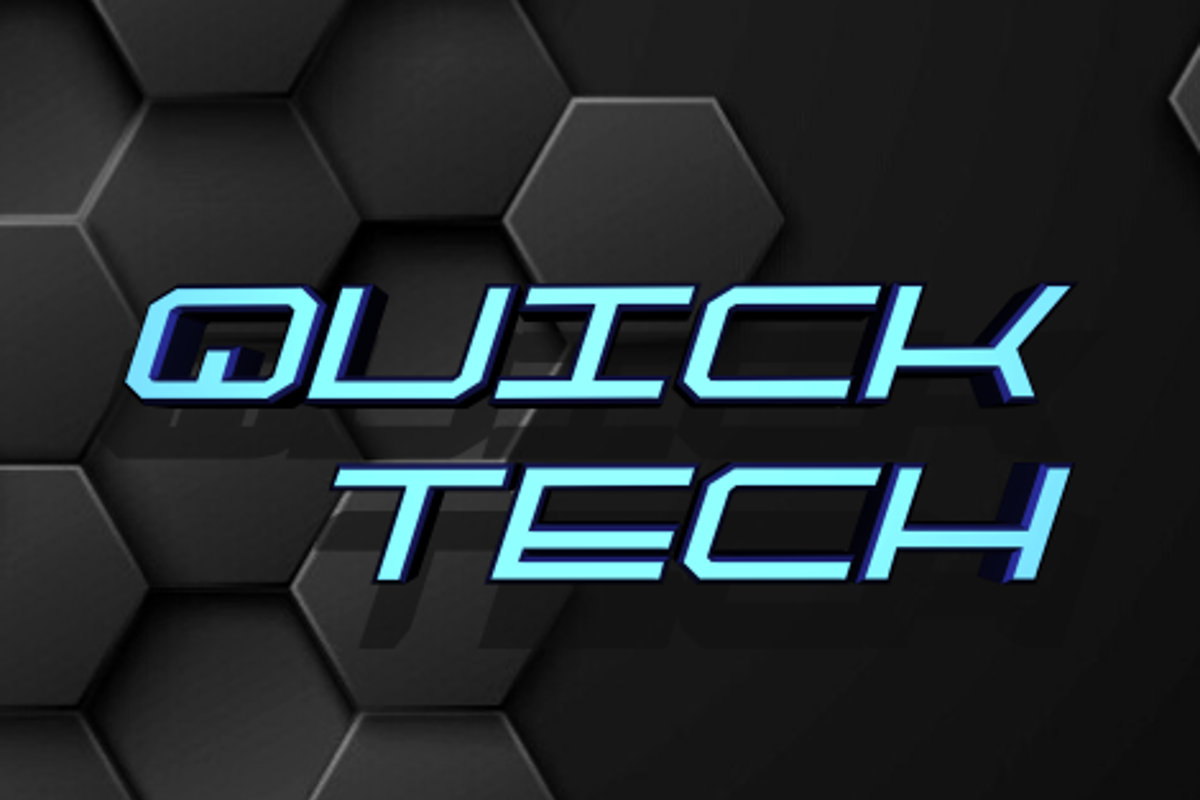 QuickTech Font | Iconian Fonts | FontSpace