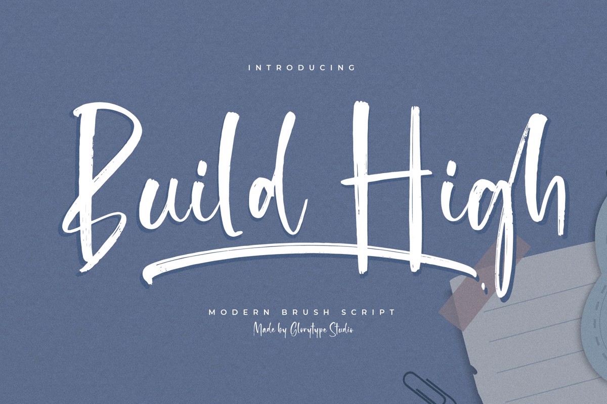 Build High Font | Letterena Studios | FontSpace