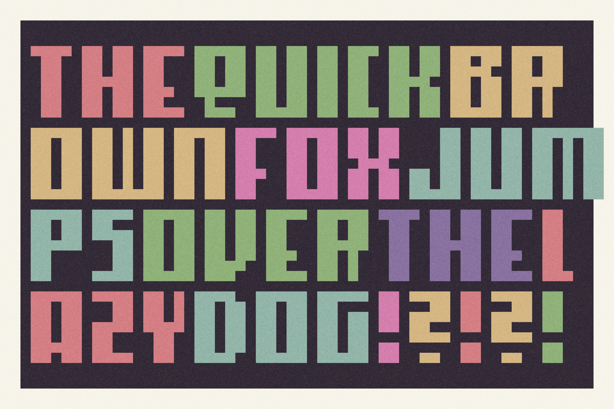 Winter Pixel 24 BOLD Font - Free Download