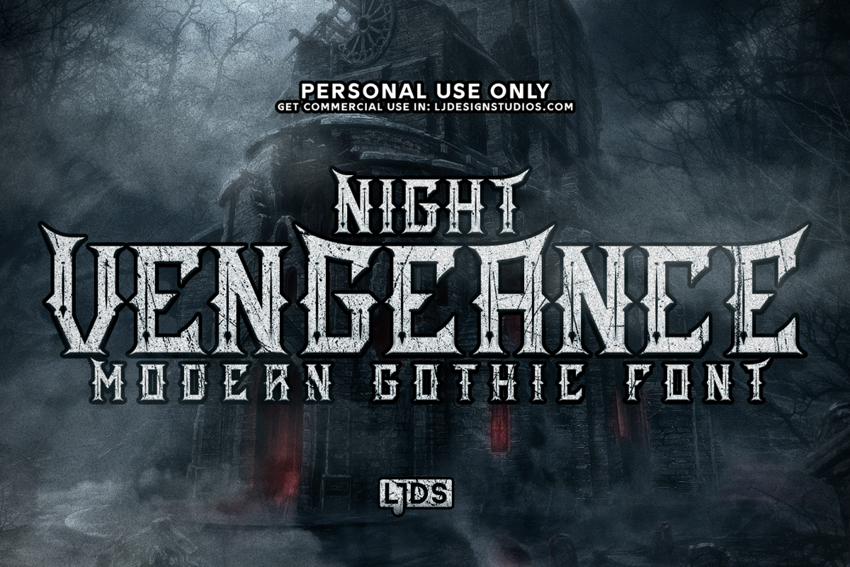 Night Vengeance Font - Free Download