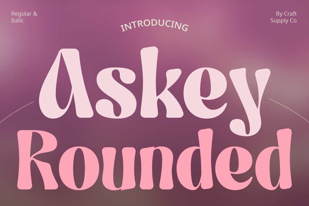 Askey Rounded Font - Free Download
