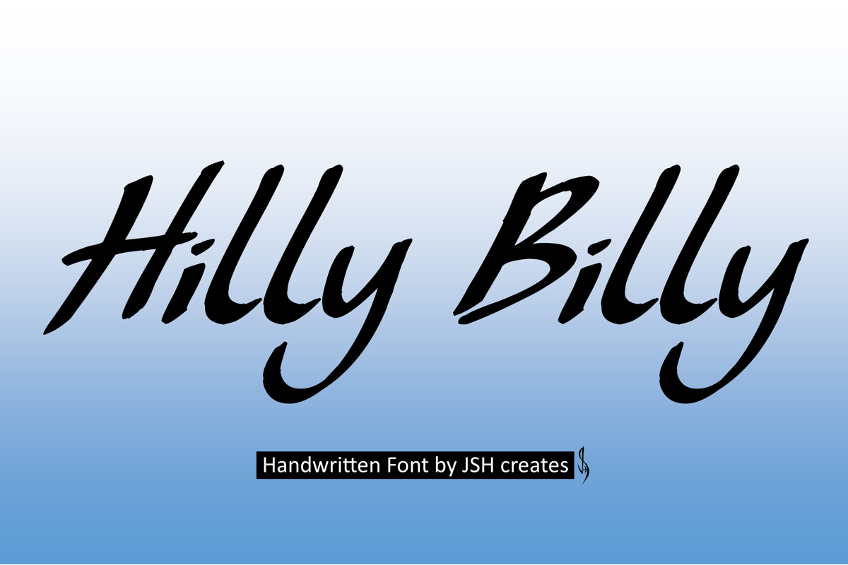 Hilly Billy Font | Jonathan S. Harris | FontSpace