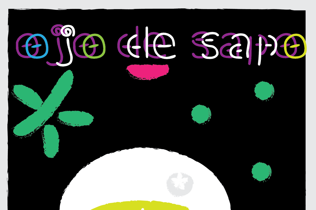 Ojo de sapo Font - Free Download
