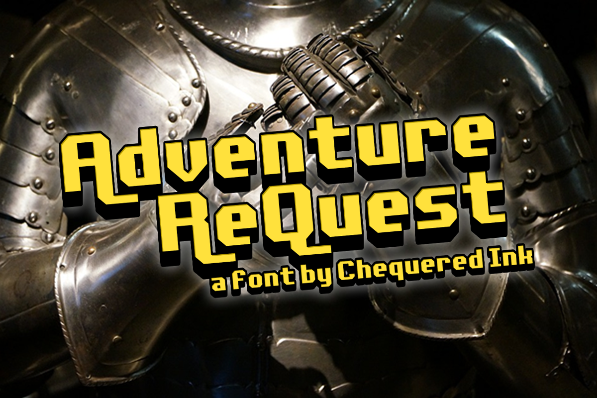 Adventure ReQuest Font | Chequered Ink | FontSpace