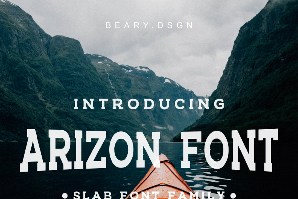 ARIZON Font | Beary.dsgn | FontSpace