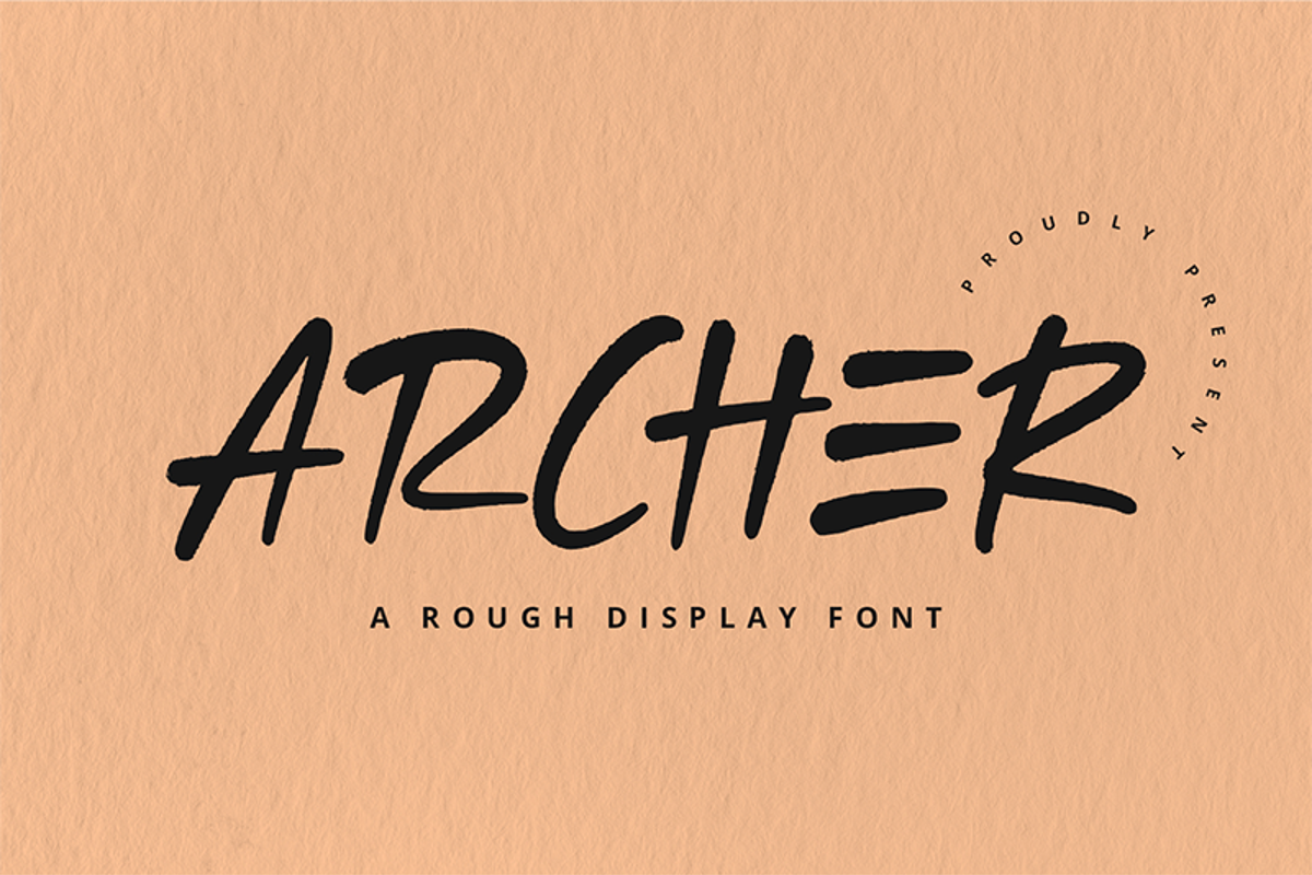 Archer Font | Alpaprana | FontSpace