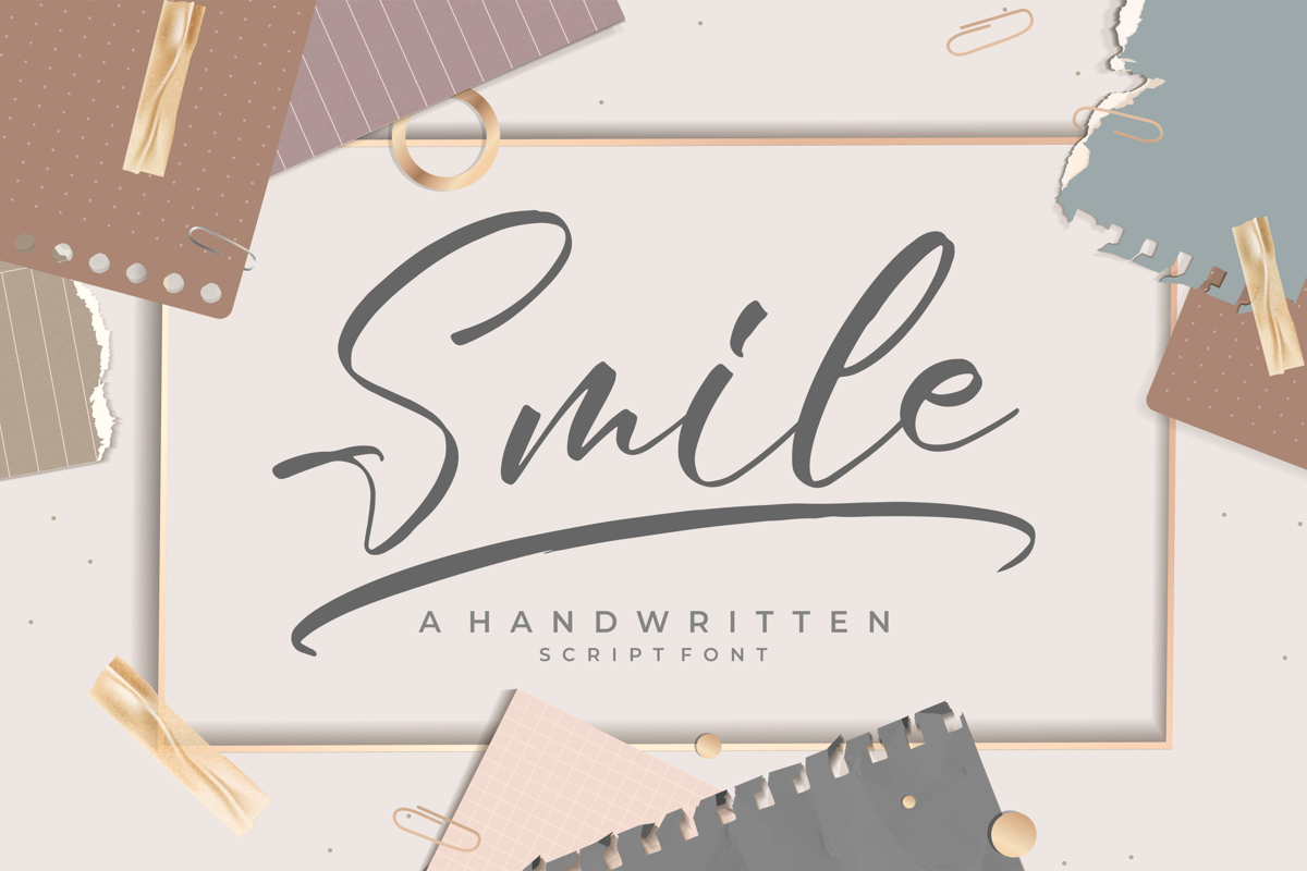Smile Font - Free Download