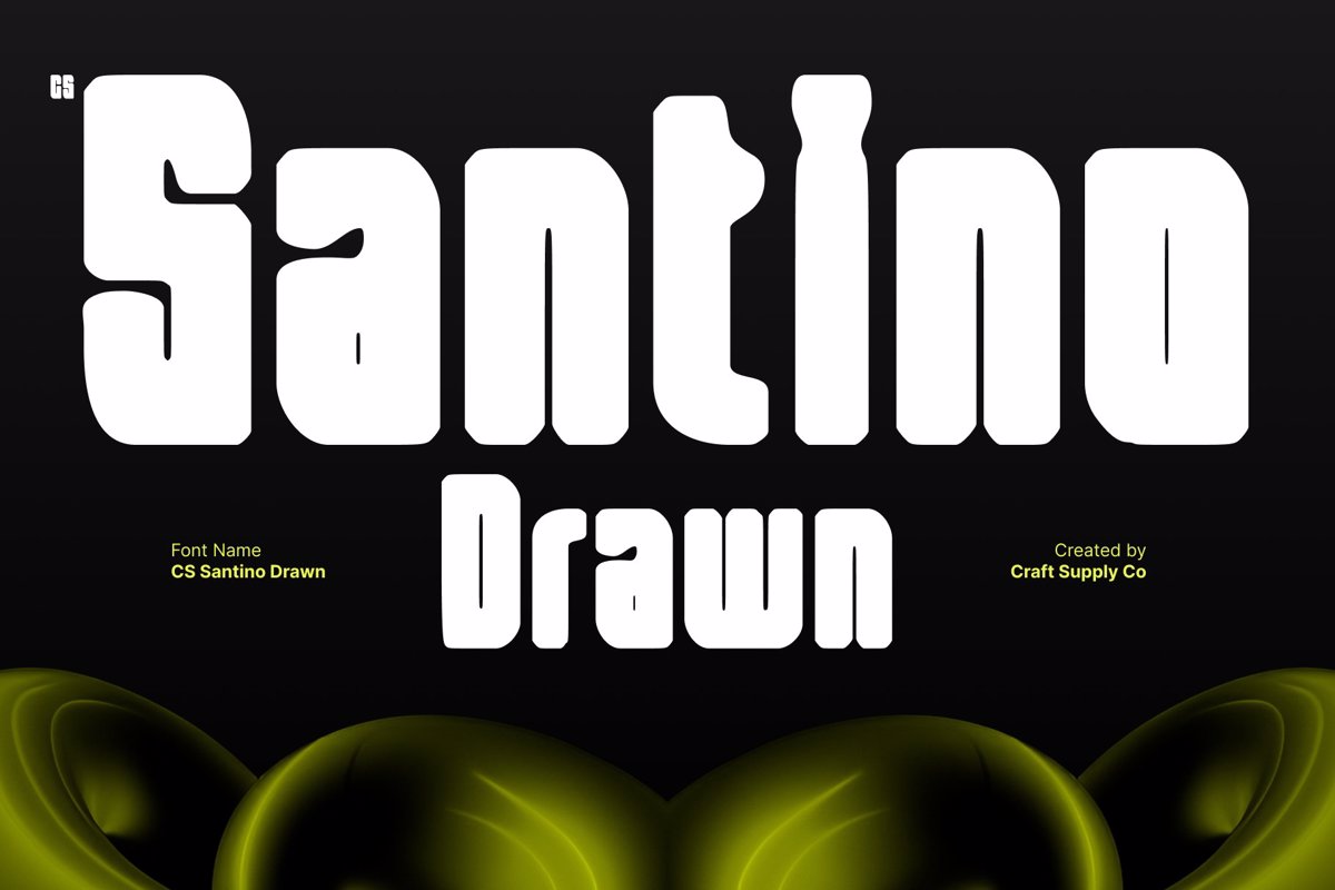 CS Santino Drawn Font - Free Download
