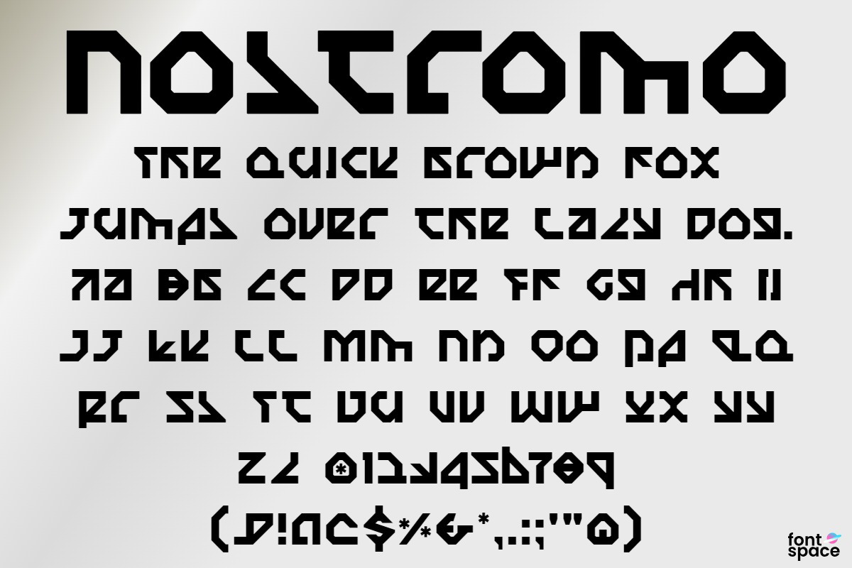 Nostromo Font - Free Download