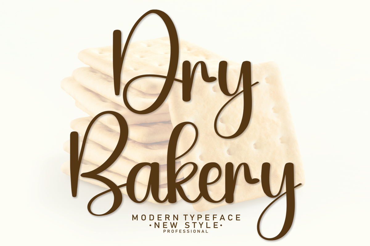 Dry Bakery Font | scratchones_creative | FontSpace