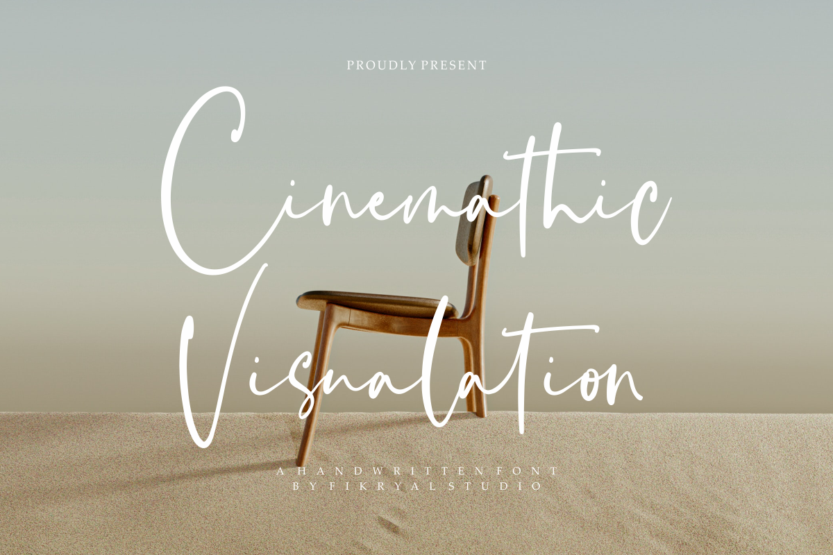 Cinemathic Visualation Font | fikryalstudio | FontSpace
