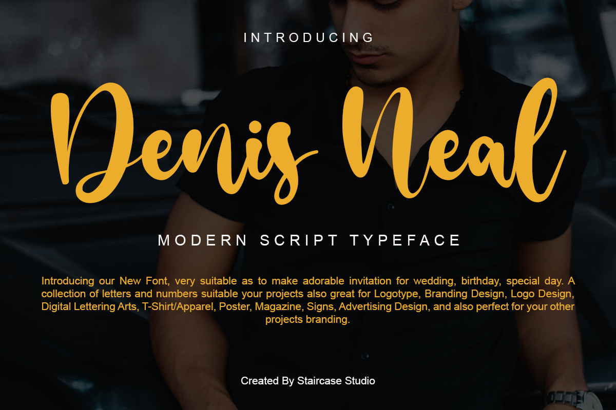Denis Neal Font | Staircase Studio | FontSpace