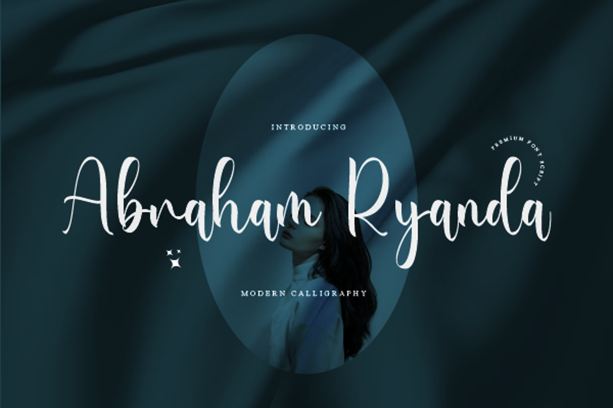 Abraham Ryanda Font | Fiqiart | FontSpace
