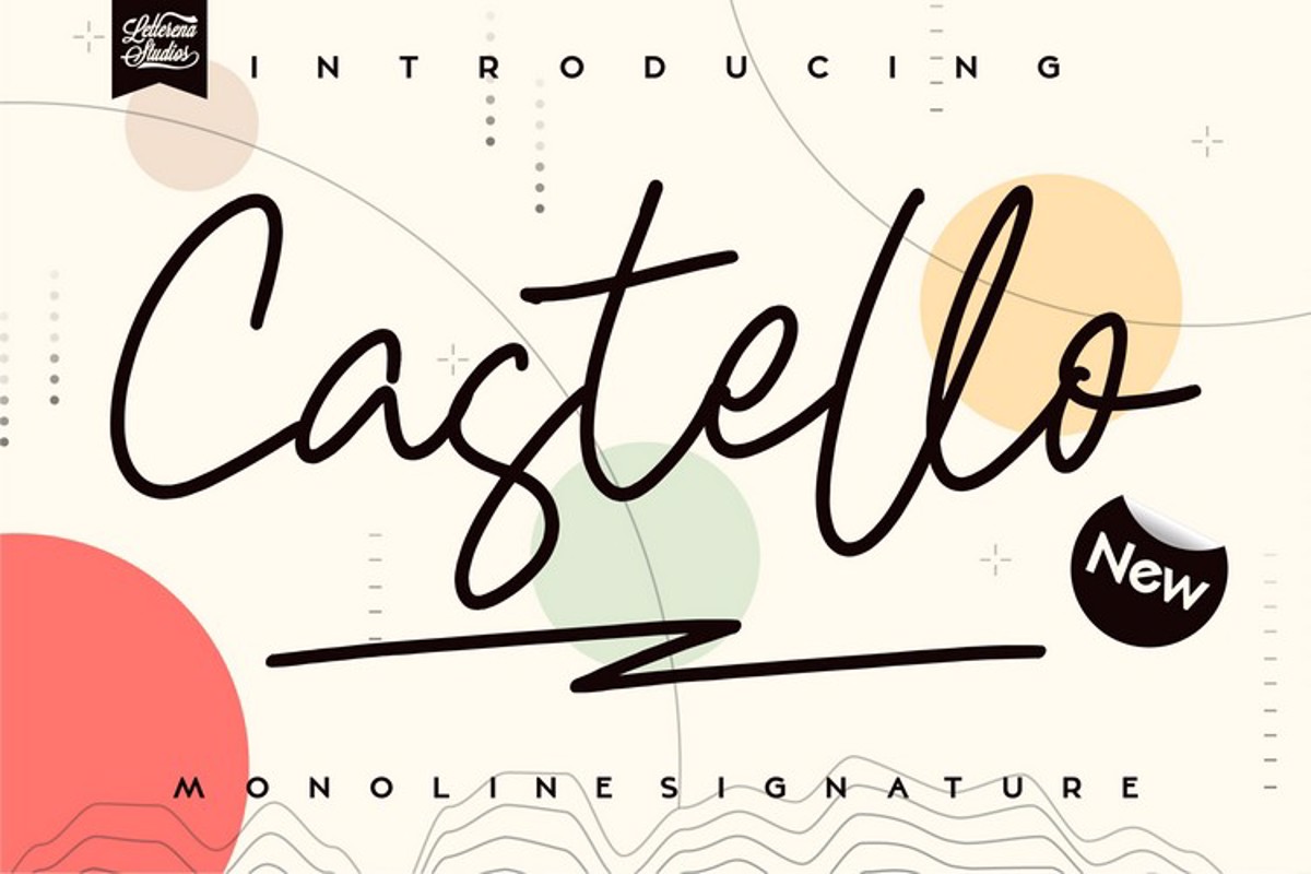 Castello Font | Letterena Studios | FontSpace