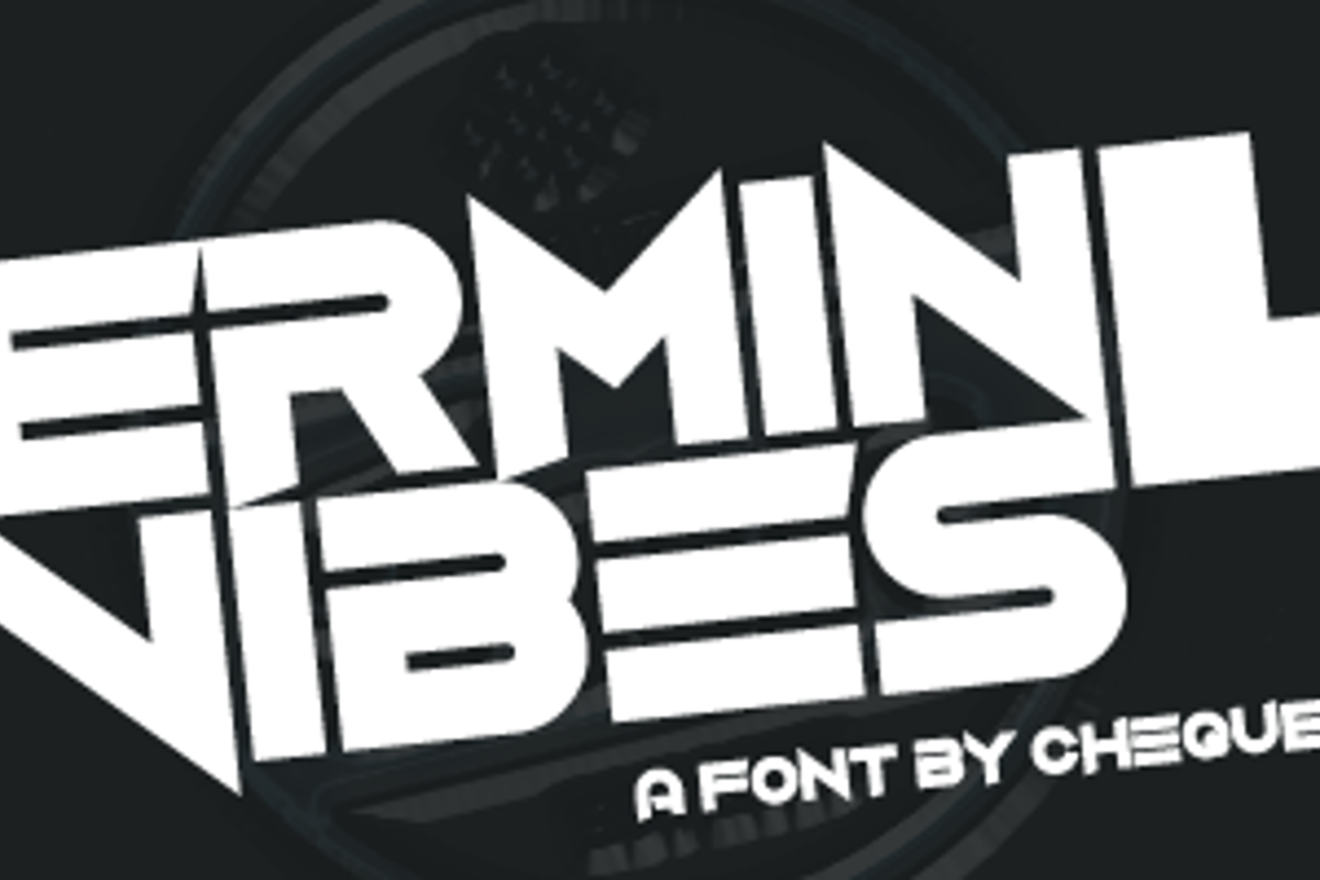 Vermin Vibes 4 Font | Chequered Ink | FontSpace
