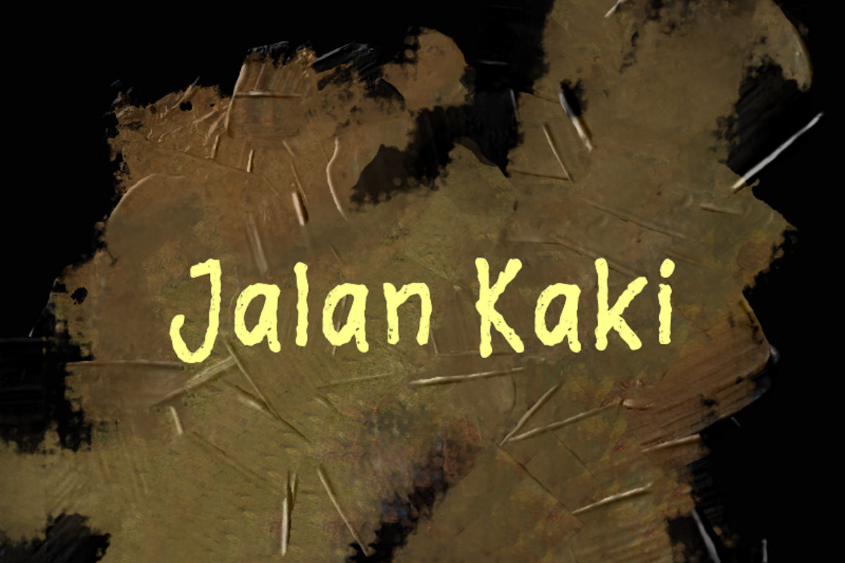 Jalan Kaki Font | wepfont | FontSpace