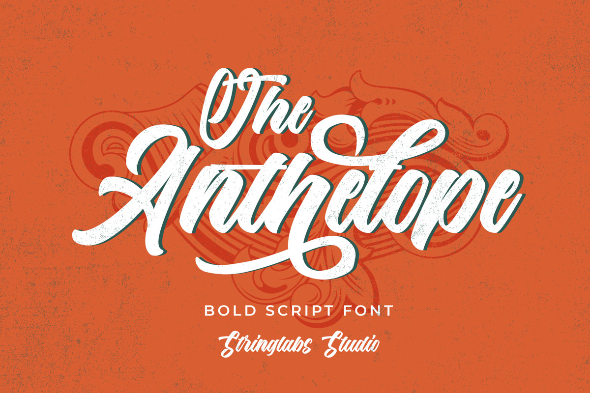 The Anthelope Font | StringLabs | FontSpace