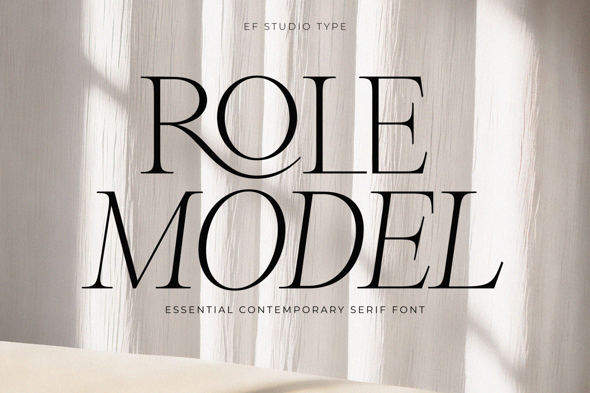 Role Model - Font | Ef Studio | FontSpace