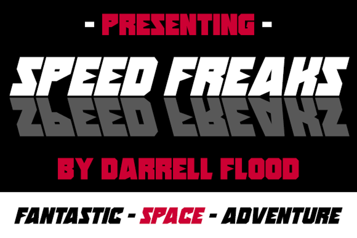Speed Freaks Font | HAWTPIXEL - Darrell Flood | FontSpace