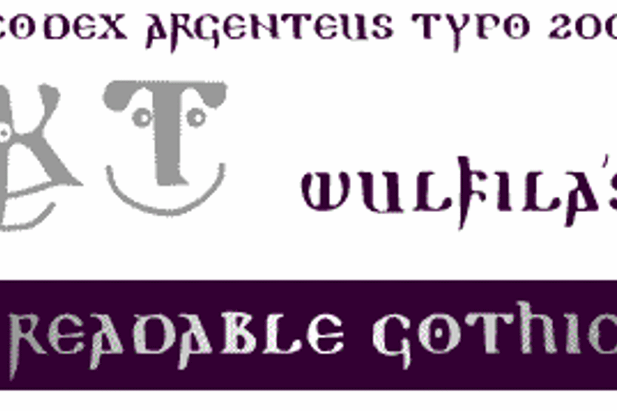 Readable Gothic Font - Free Download
