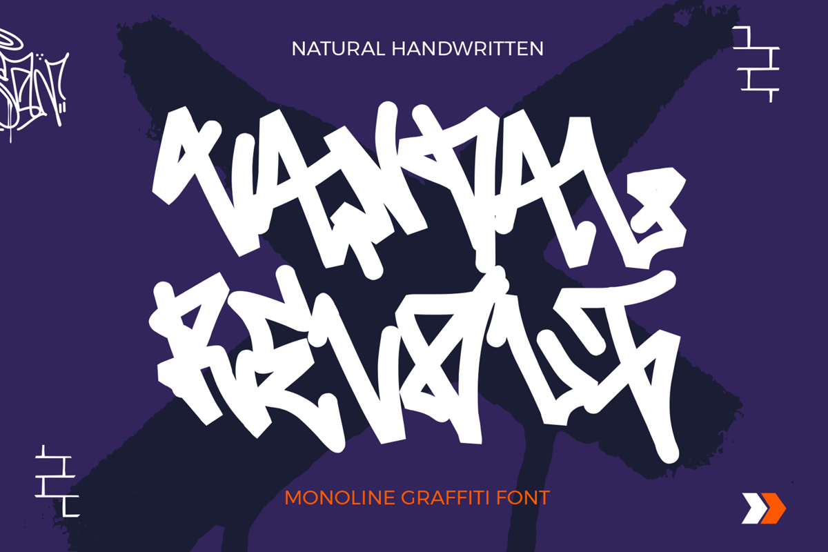 Vandal Revolt Font | Cikareotype Studio | FontSpace