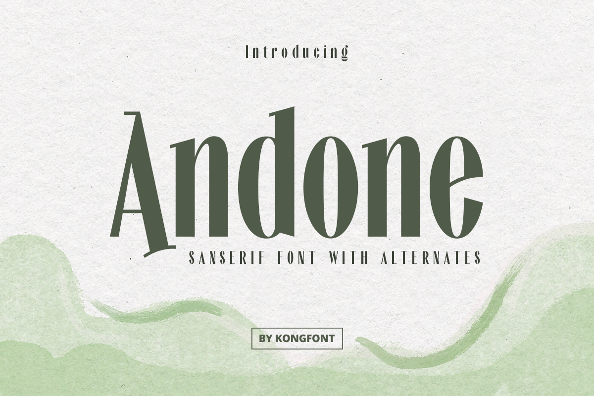 Andone Font - Free Download