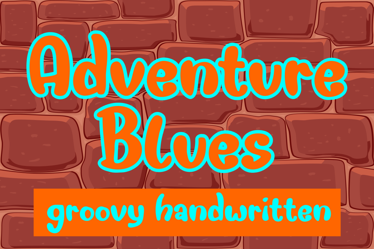 Adventure Blues Font - Free Download