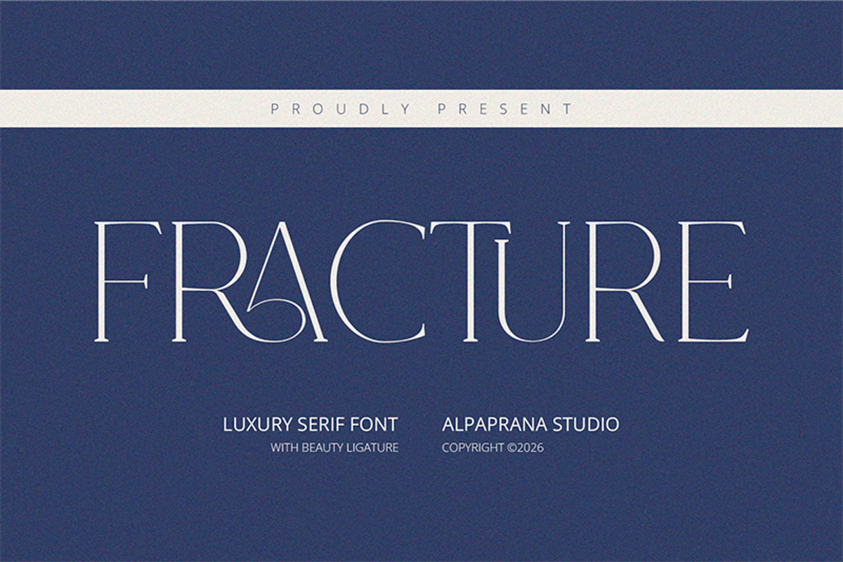 Fracture Font - Free Download