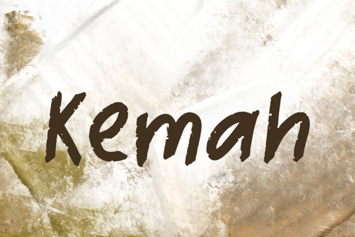 K Kemah Font | wepfont | FontSpace