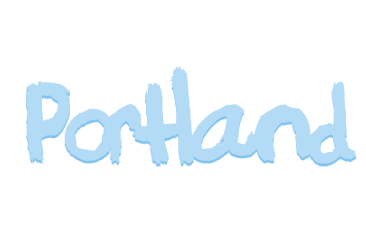 Portland Font | Splitfriction | FontSpace