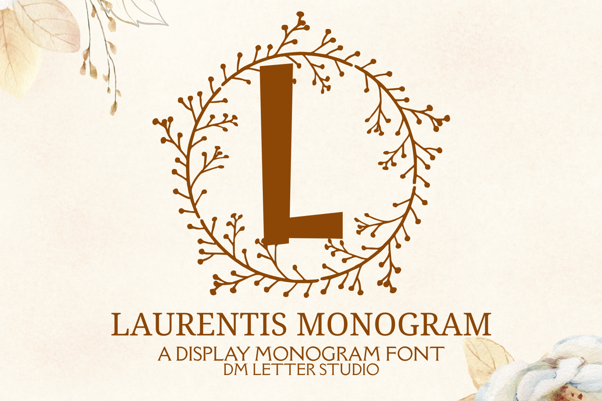 Laurentis Monogram Font - Free Download