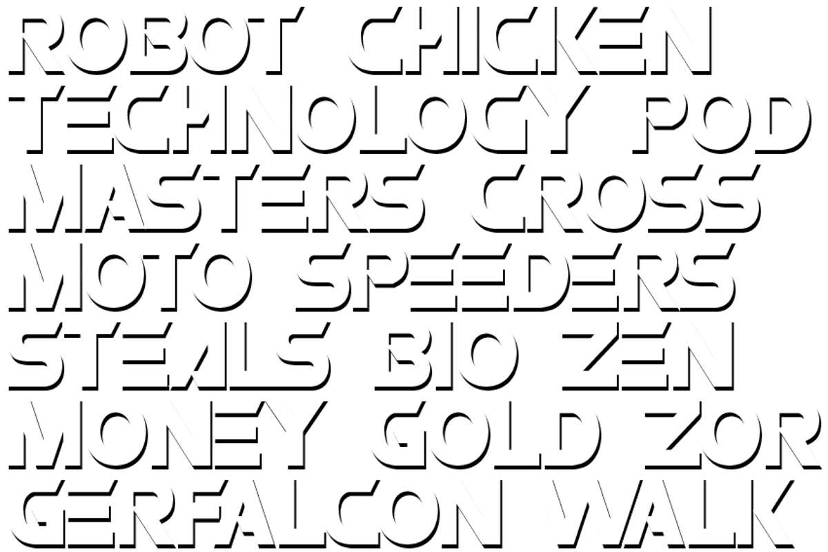 ROBO Font | Purdy Design | FontSpace