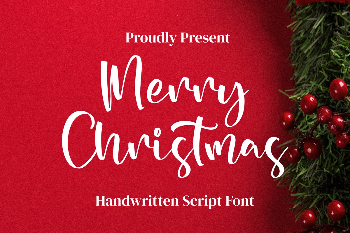 Merry Christmas Font | Integritype Studio | FontSpace
