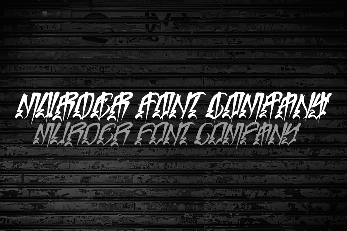 Murder Font Company | Font Monger | FontSpace