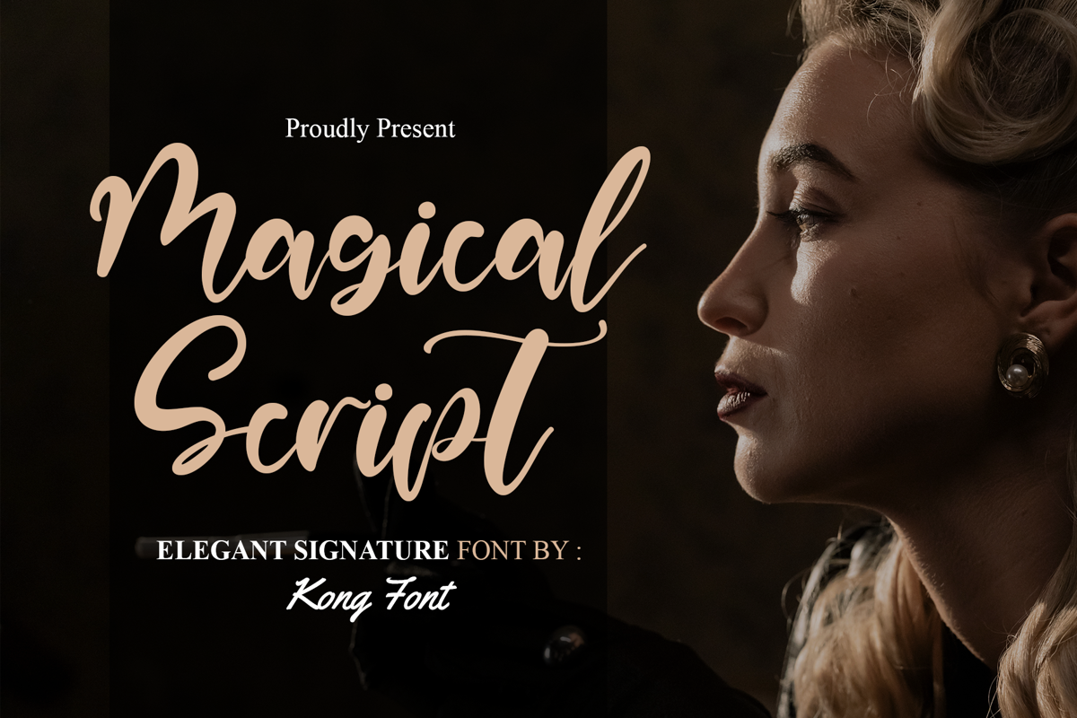 Magical Script Font | Fontkong | FontSpace