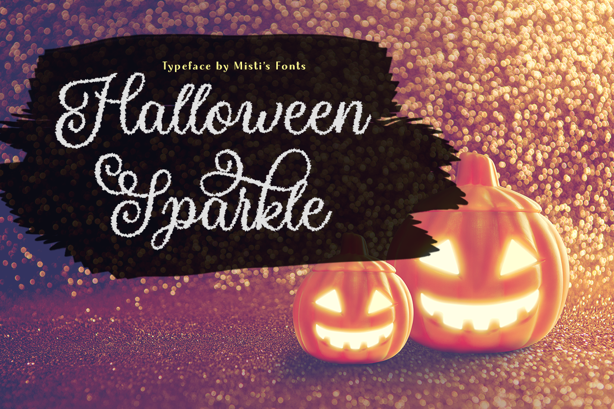 Halloween Sparkle Font - Free Download