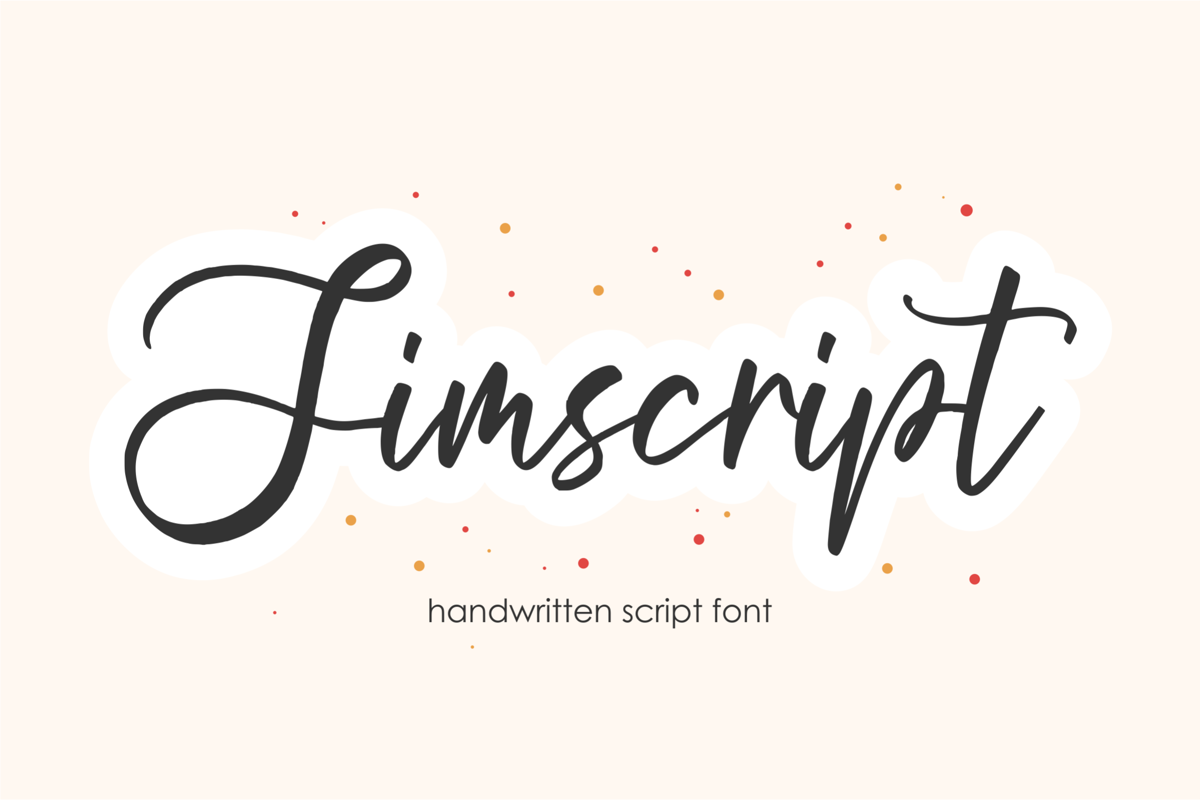 Jimscript Font | qwrtype_foundry | FontSpace