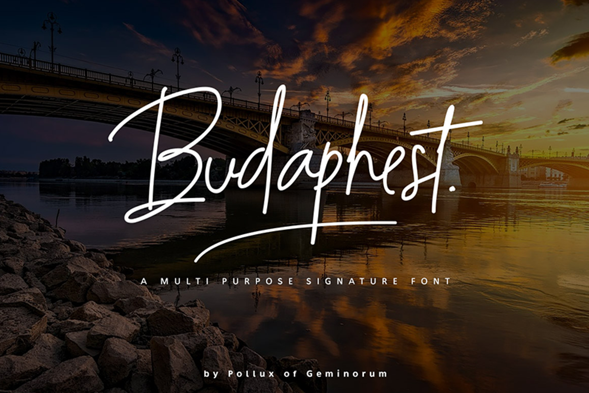 Budaphest Font - Free Download