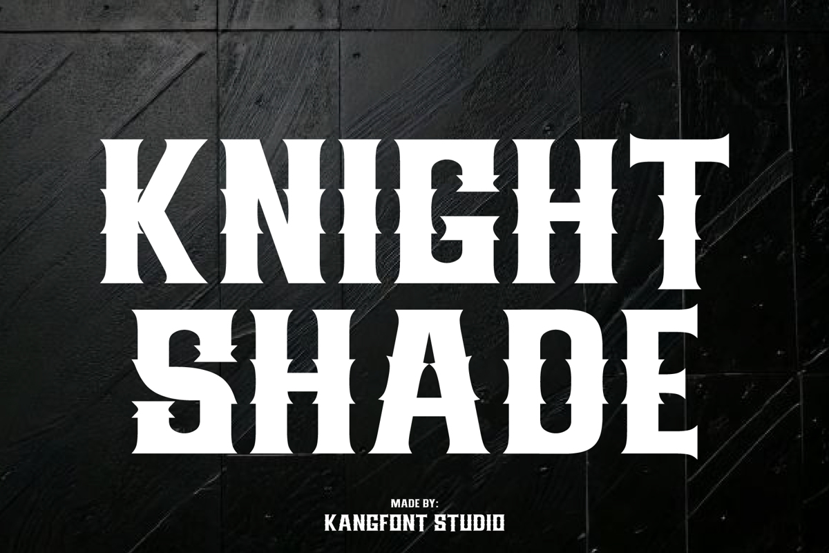 Knightshade Font - Free Download