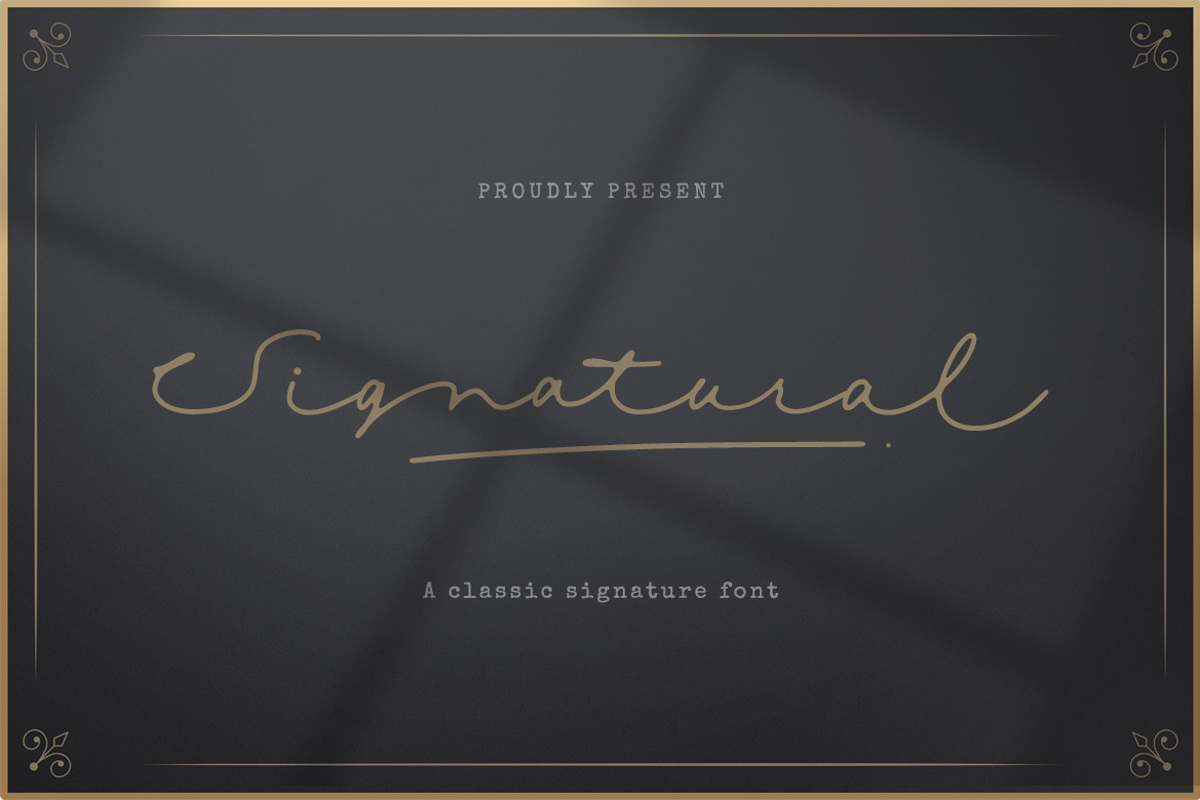 Signatural Font | rochart | FontSpace