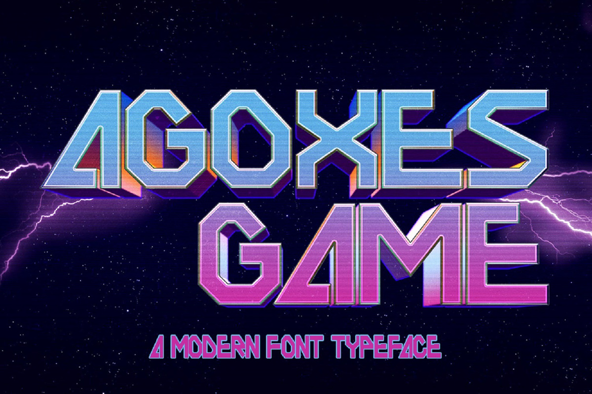 AGOXES GAME Font - Free Download