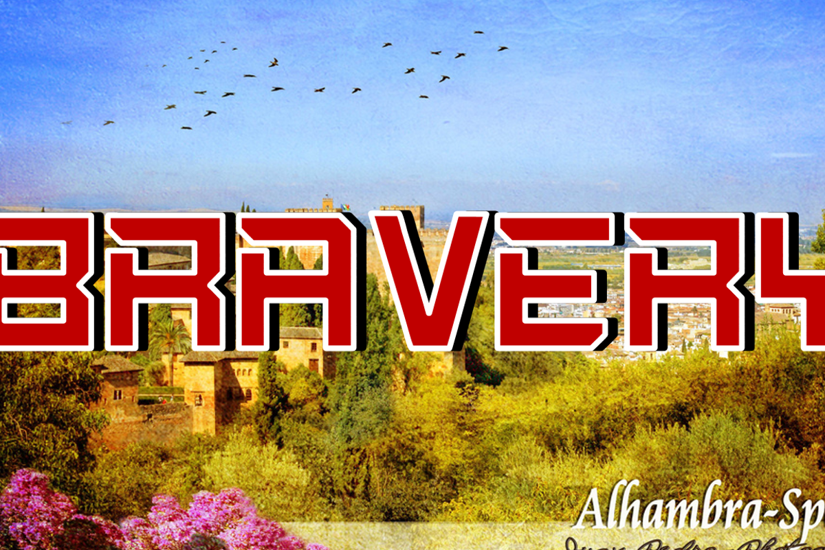 Bravery Font | Walter Designer | FontSpace