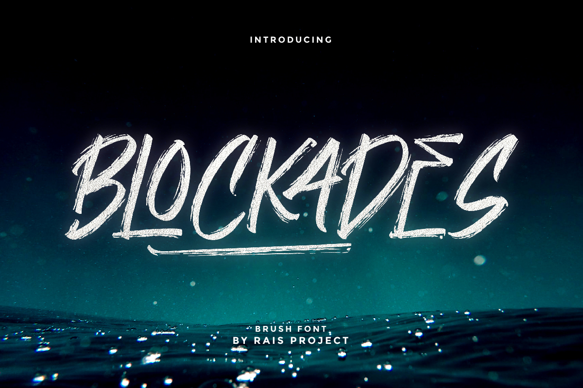 Blockades Font | RaisProject | FontSpace