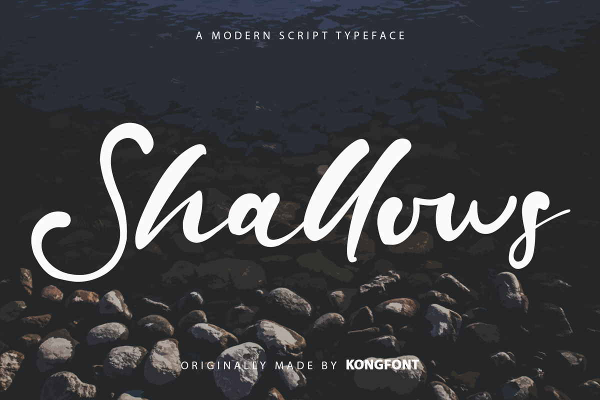Shallows Font | Fontkong | FontSpace